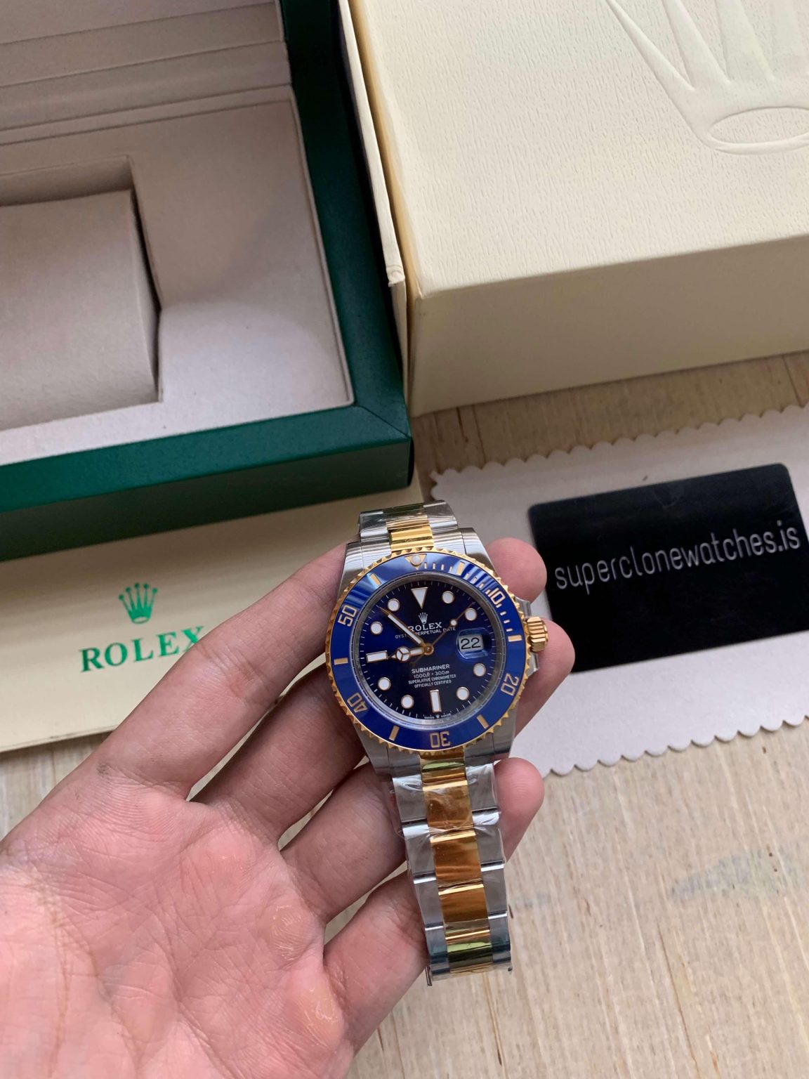 Buy Best Super Fake Rolex Submariner 126613 Bluesy 1:1 Copy