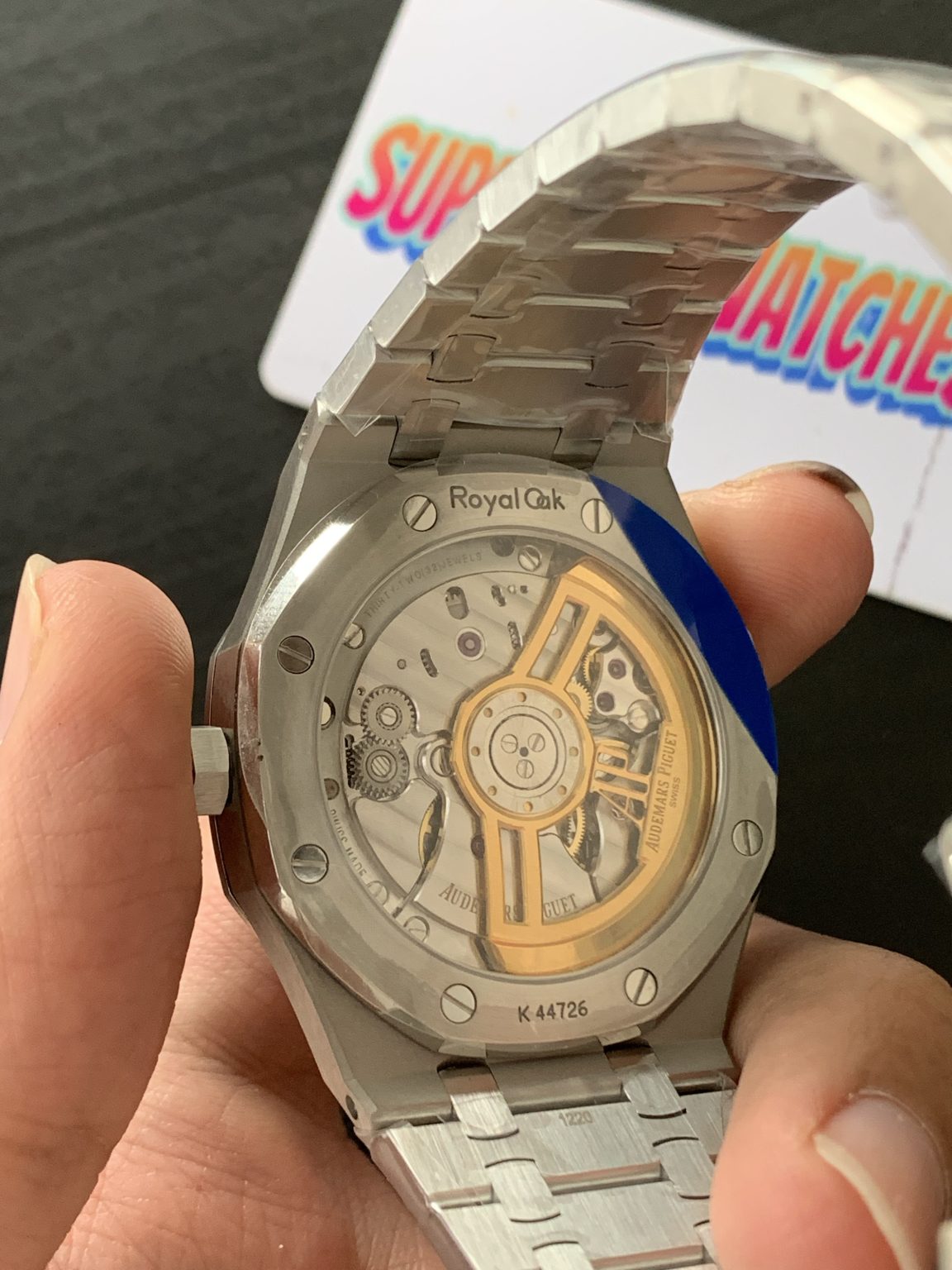 1:1 Audemars Piguet Royal Oak Super Clone Black Dial 41mm
