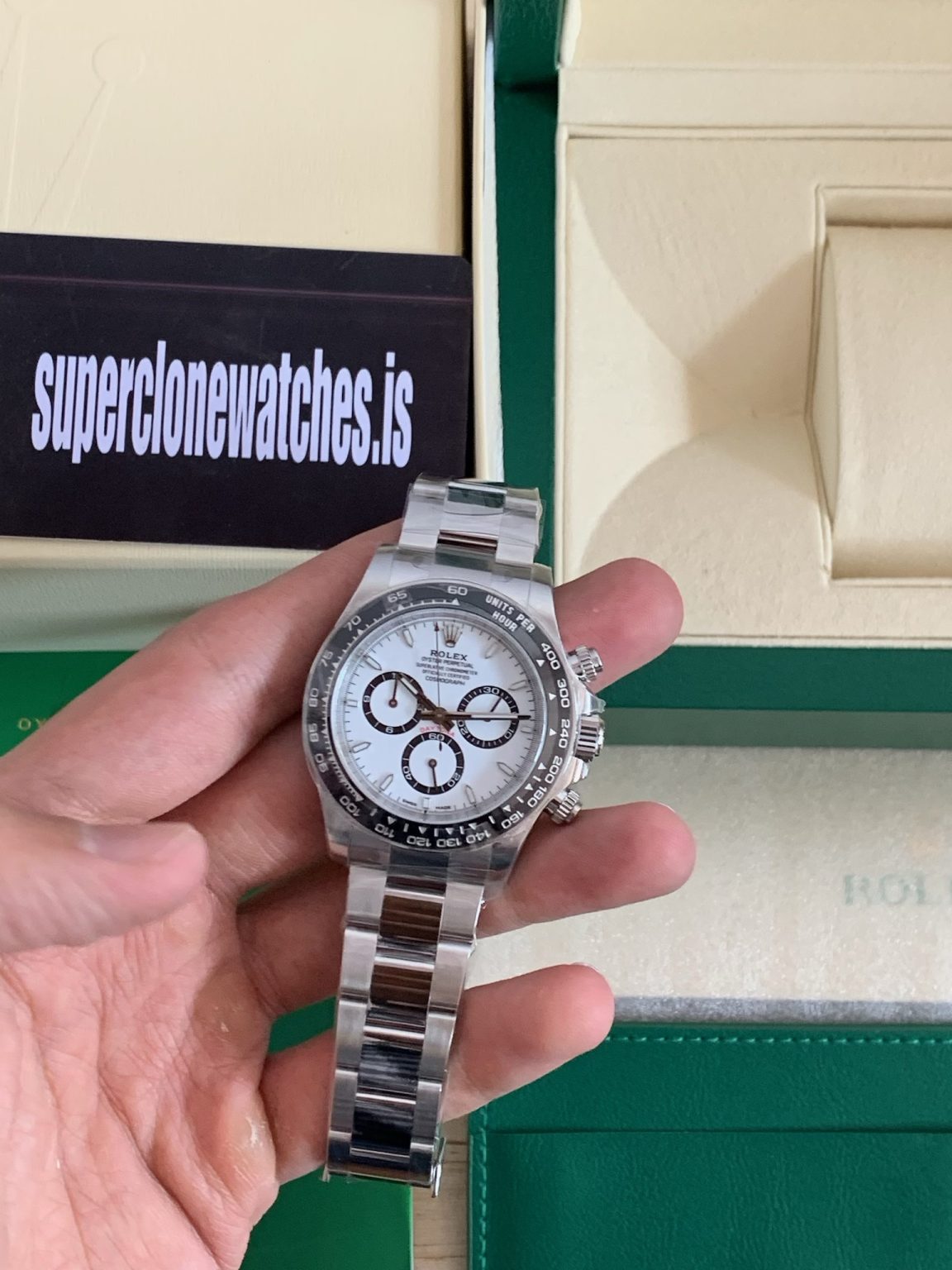 Best Rolex Daytona Replica 126500 Panda Latest 4131 Movement