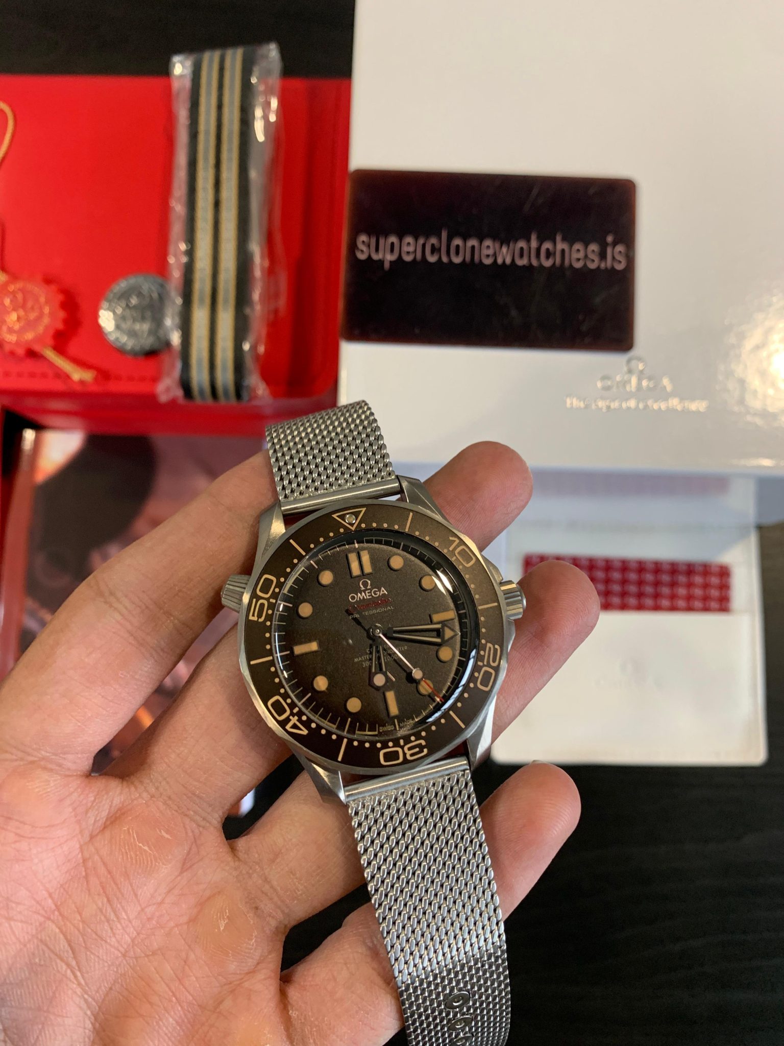 Best Omega Seamaster James Bond 007 Super Clone Watches For Sale