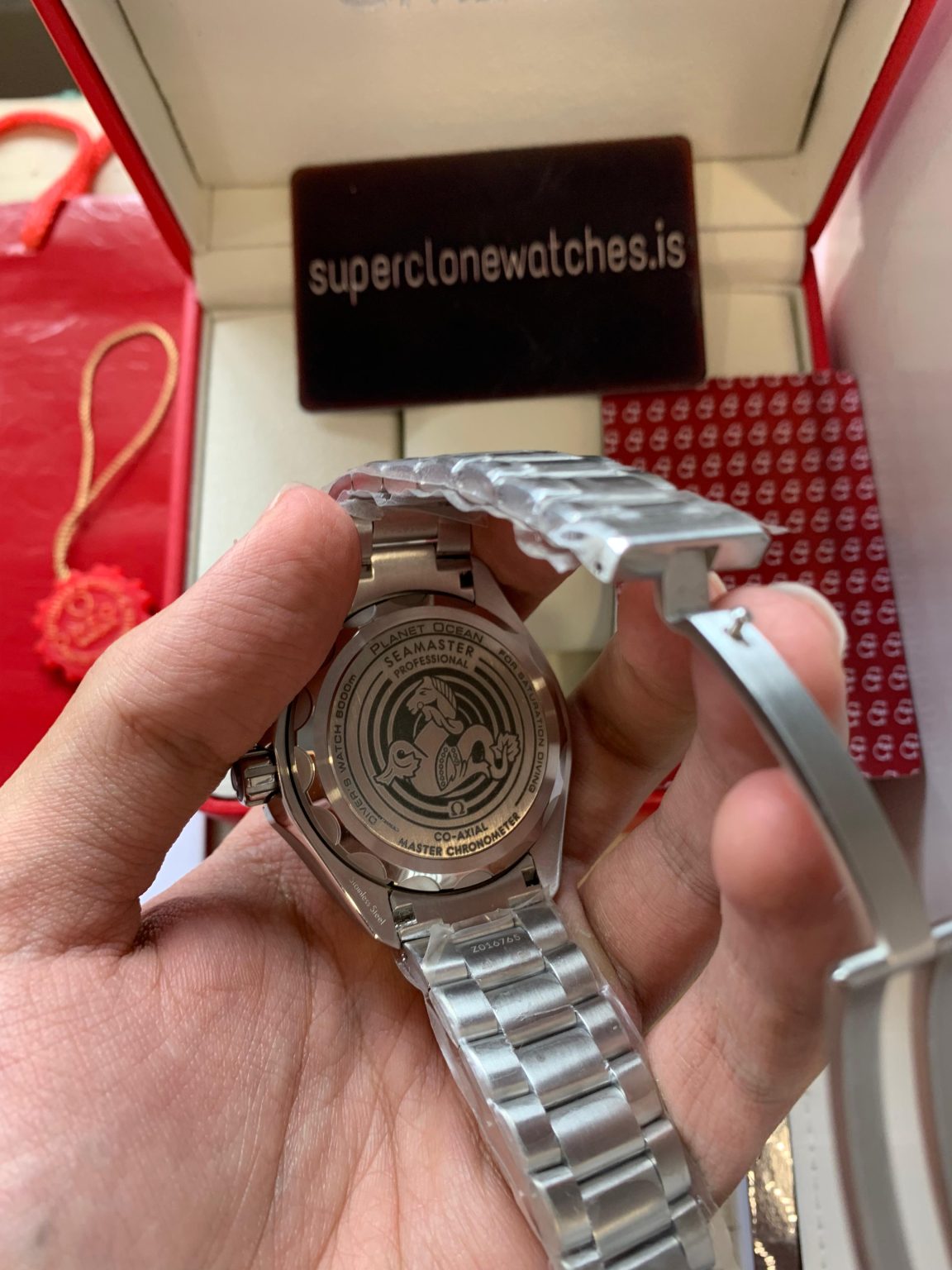 Omega Seamaster Planet Ocean Ultra Deep Blue Super Clone