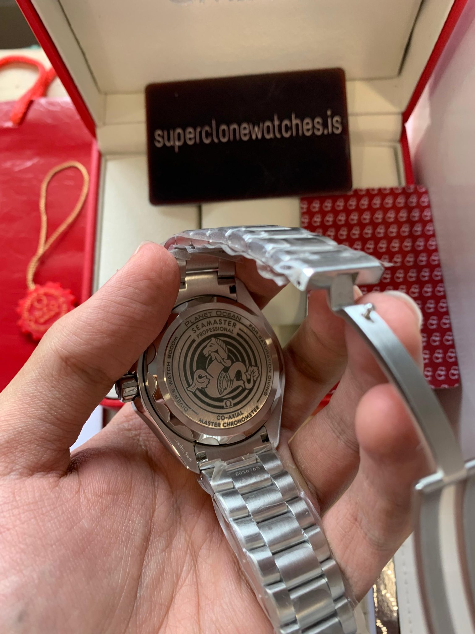 Omega Seamaster Planet Ocean Ultra Deep Blue Super Clone